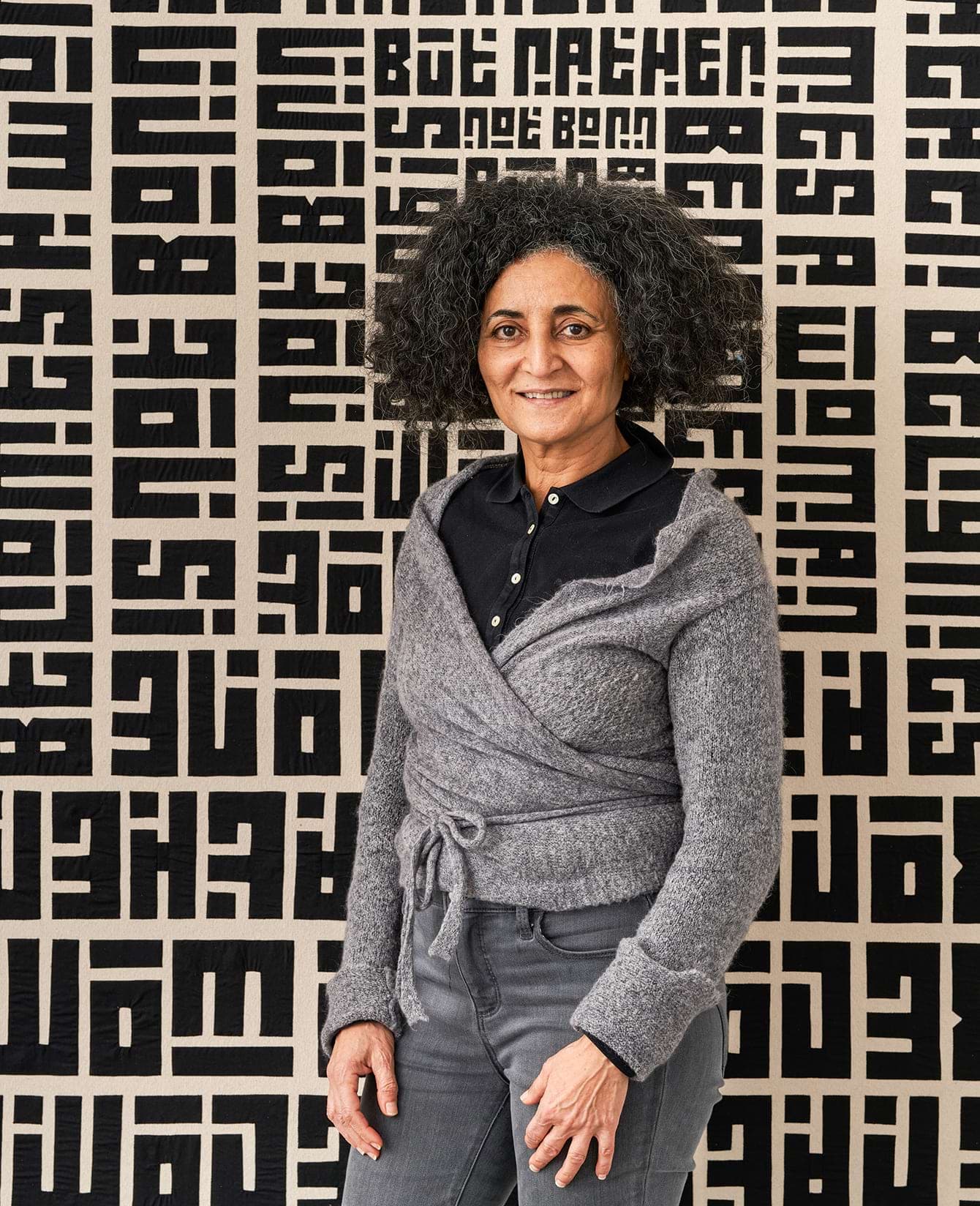 Ghada Amer. Multi-disciplinary artist | Goodman Gallery